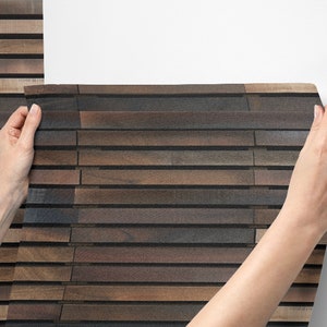 Wood Wallpaper Wooden Slat, Feature Accent Wall With Slats, Texture and ...