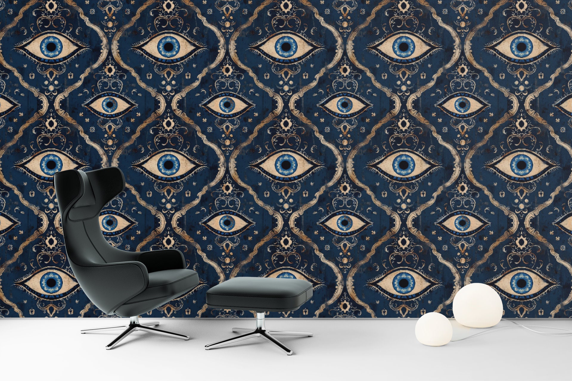 Evil Eye Wallpaper Fantasy Wallpaper With Cosmic Protection Mythical ...