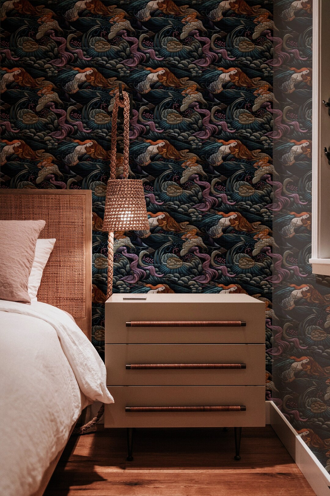 Mermaid Wallpaper - Ocean Wallpaper and Mythological Sea Creature ...