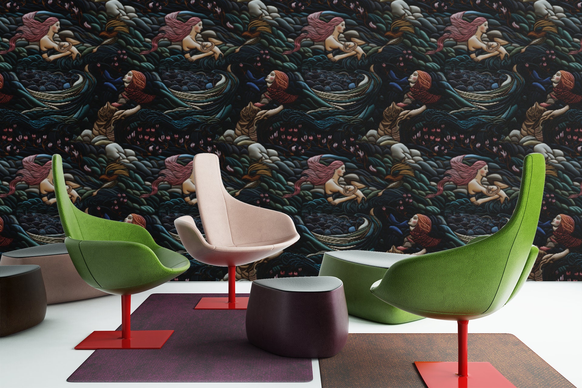 Mermaid Wallpaper - Ocean Wallpaper and Mythological Sea Creature ...