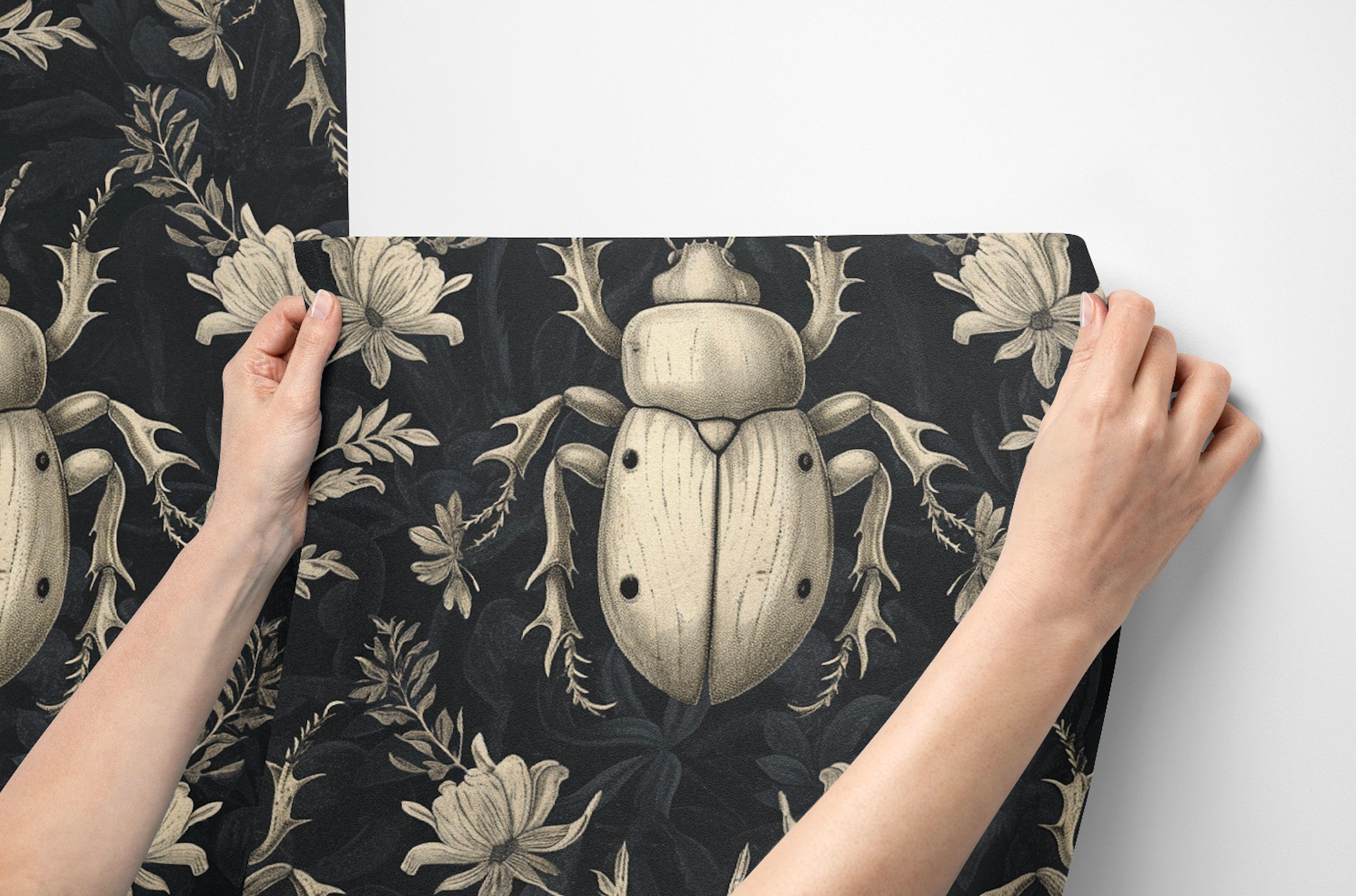 Goblin Core Bug Wallpaper, Dark Beetle Creepy Crawlies Funky, Witch ...