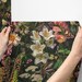 English Garden Flower Wallpaper, Unique Greenery Leaf & Floral ...