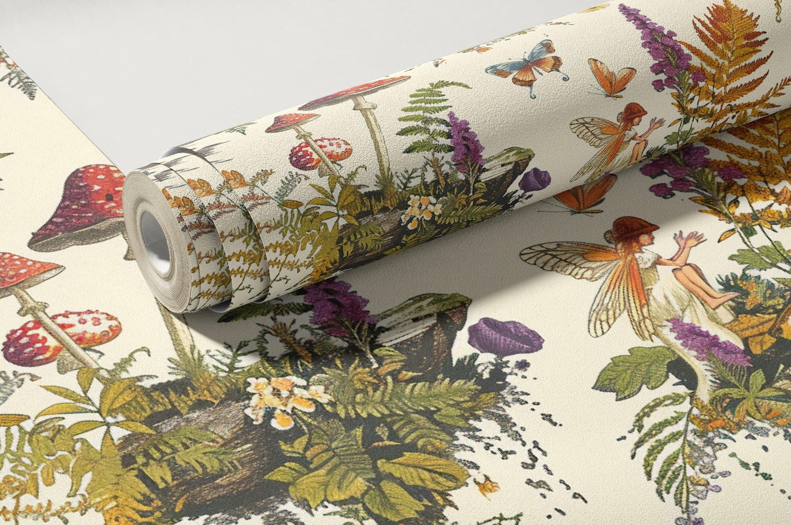 Girly Fairy Circle Wallpaper, Enchanted Woodland Faerie Garden, Forest ...