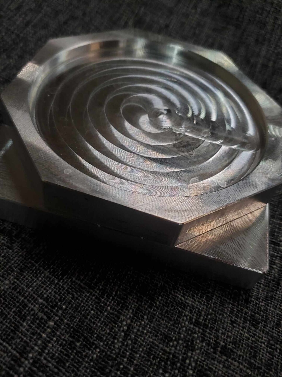 CNC Machined, Aluminum Coaster, Hex and Square - Etsy