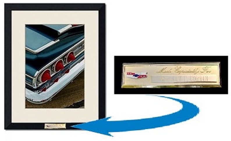 MUSTANG - Custom Engraved Dash Plaque - Etsy