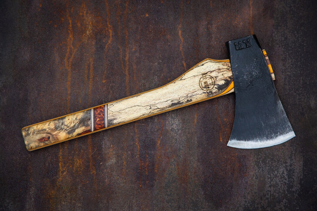 Flying Fox Throwing Axe - Buckeye Burr Grip - Etsy