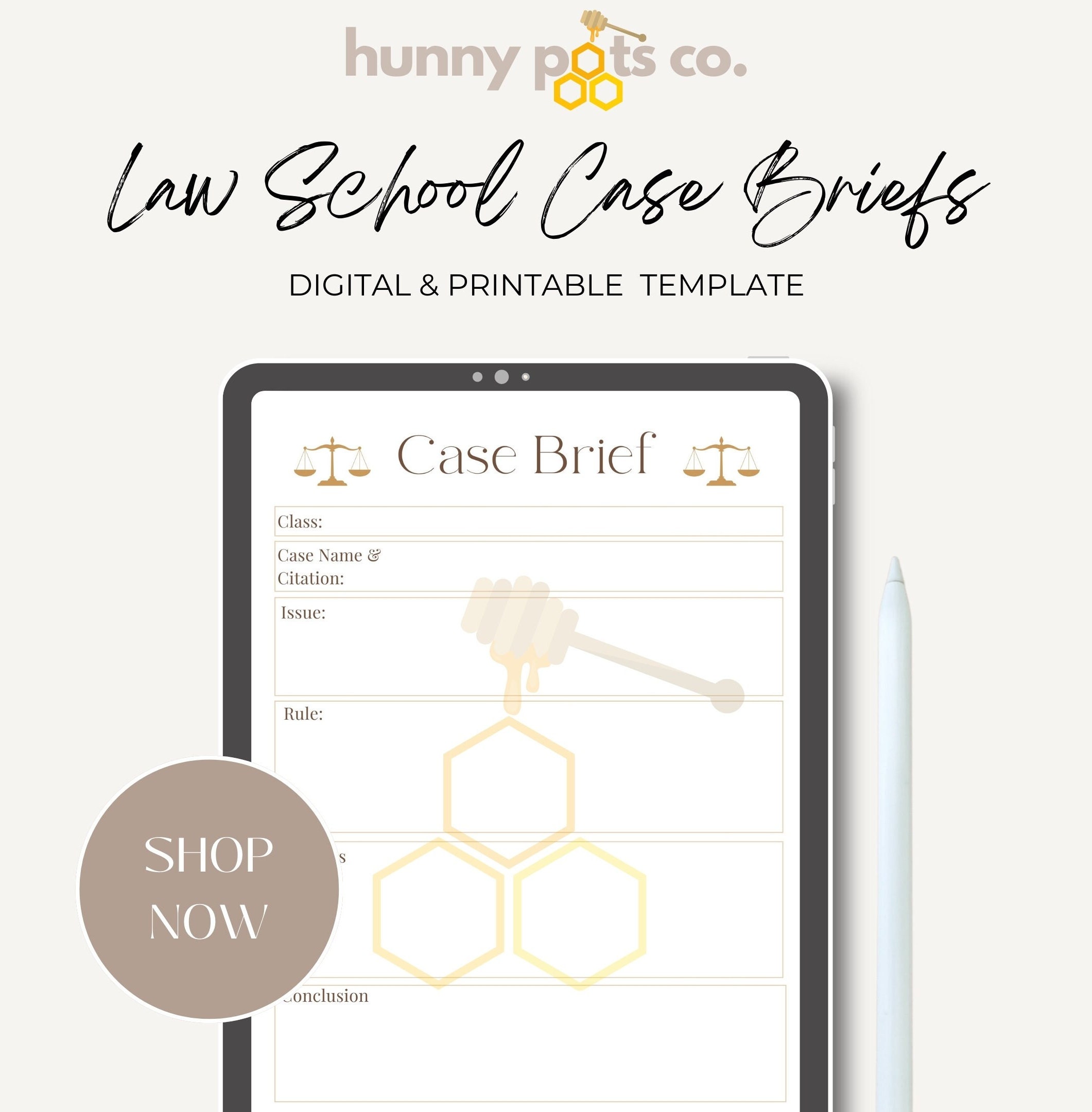 Law School Minimalist | IRAC Case Brief | Law School Case Brief ...