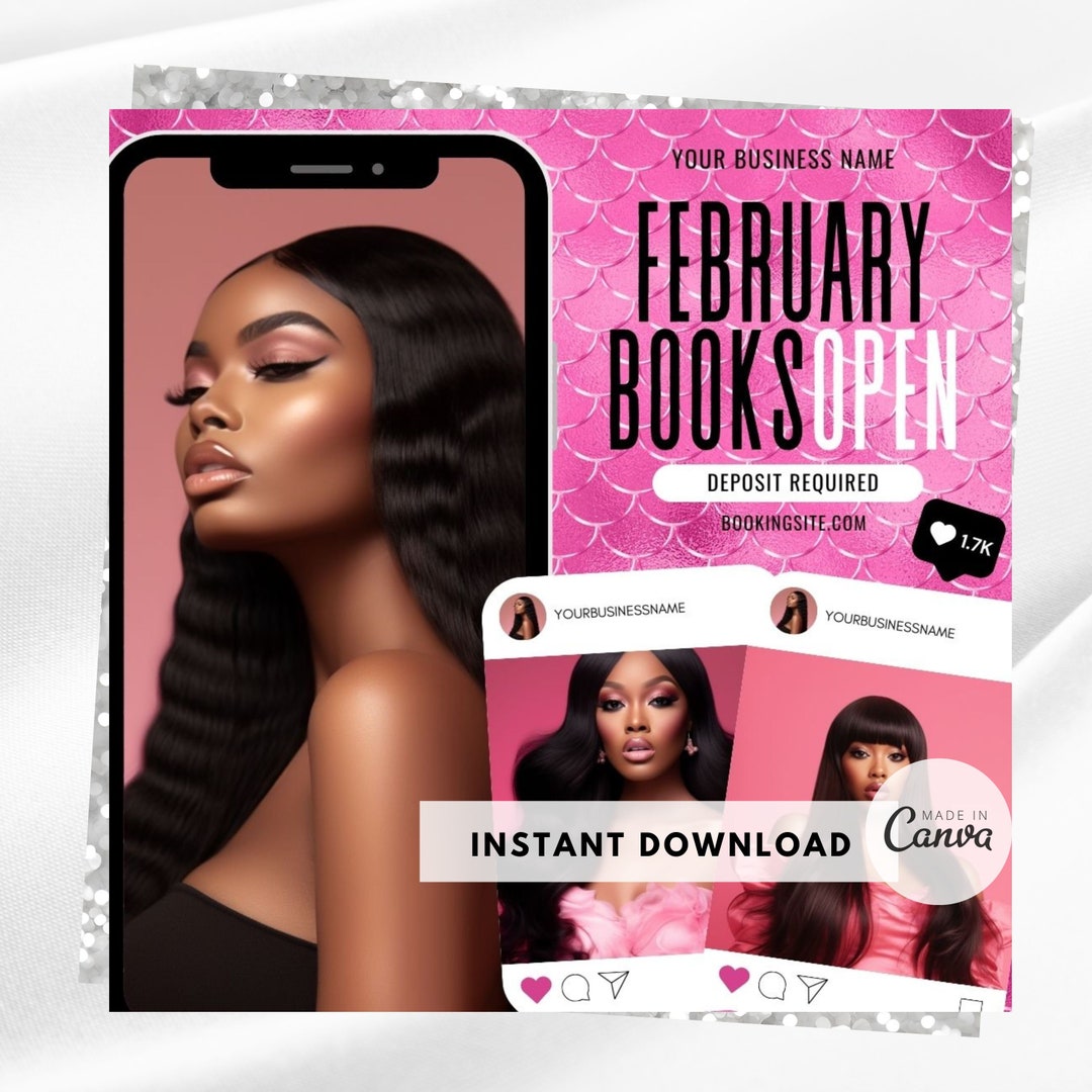 February Booking Flyer, February Flyer, February Flyer, Book Now Flyer ...