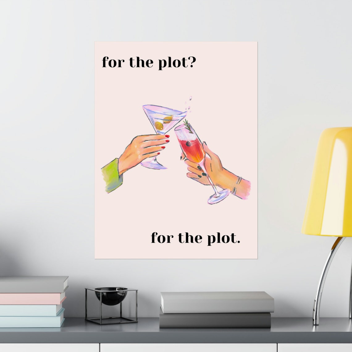 For the Plot for the Plot. Wall Art - Etsy