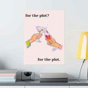 For the Plot for the Plot. Wall Art - Etsy