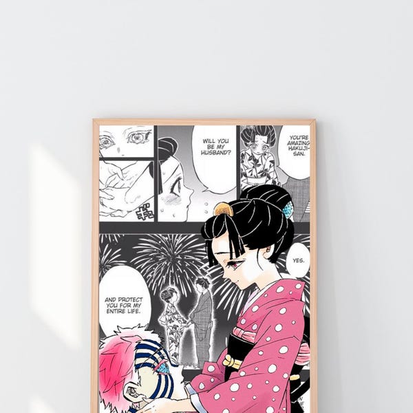 Demon Slayer Panels Manga - Etsy