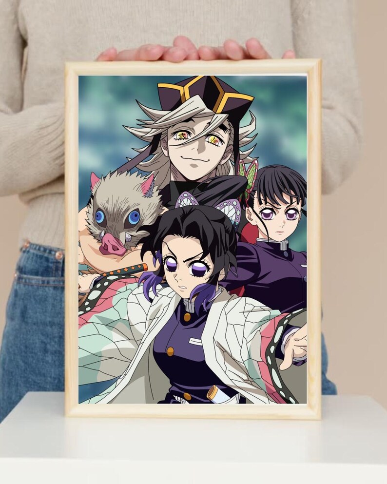 Demon Slayer Infinity Castle Art Print | Anime Print | Unframed Wall ...