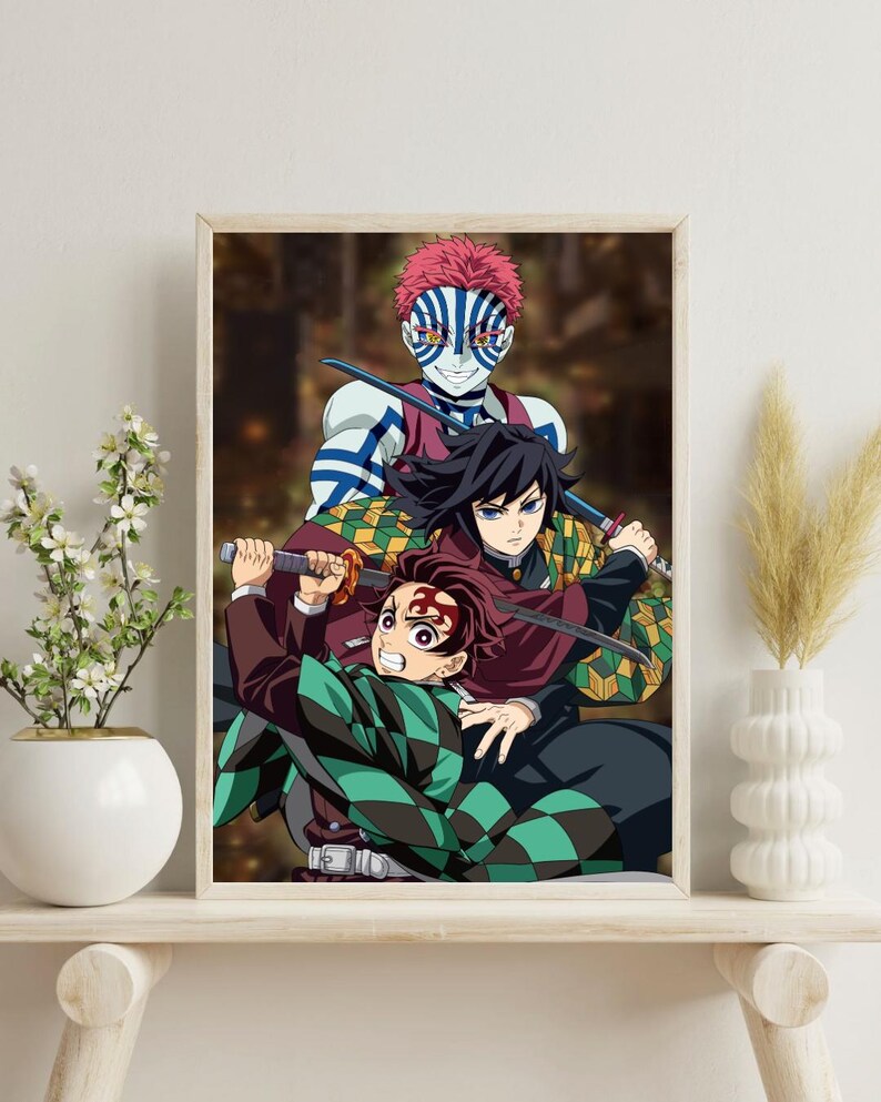 Demon Slayer Infinity Castle Art Print | Anime Print | Unframed Wall ...