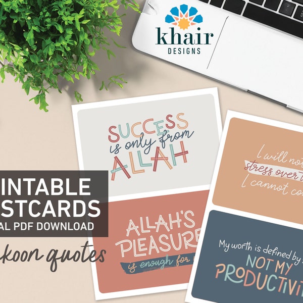 Islamic Postcards - Etsy