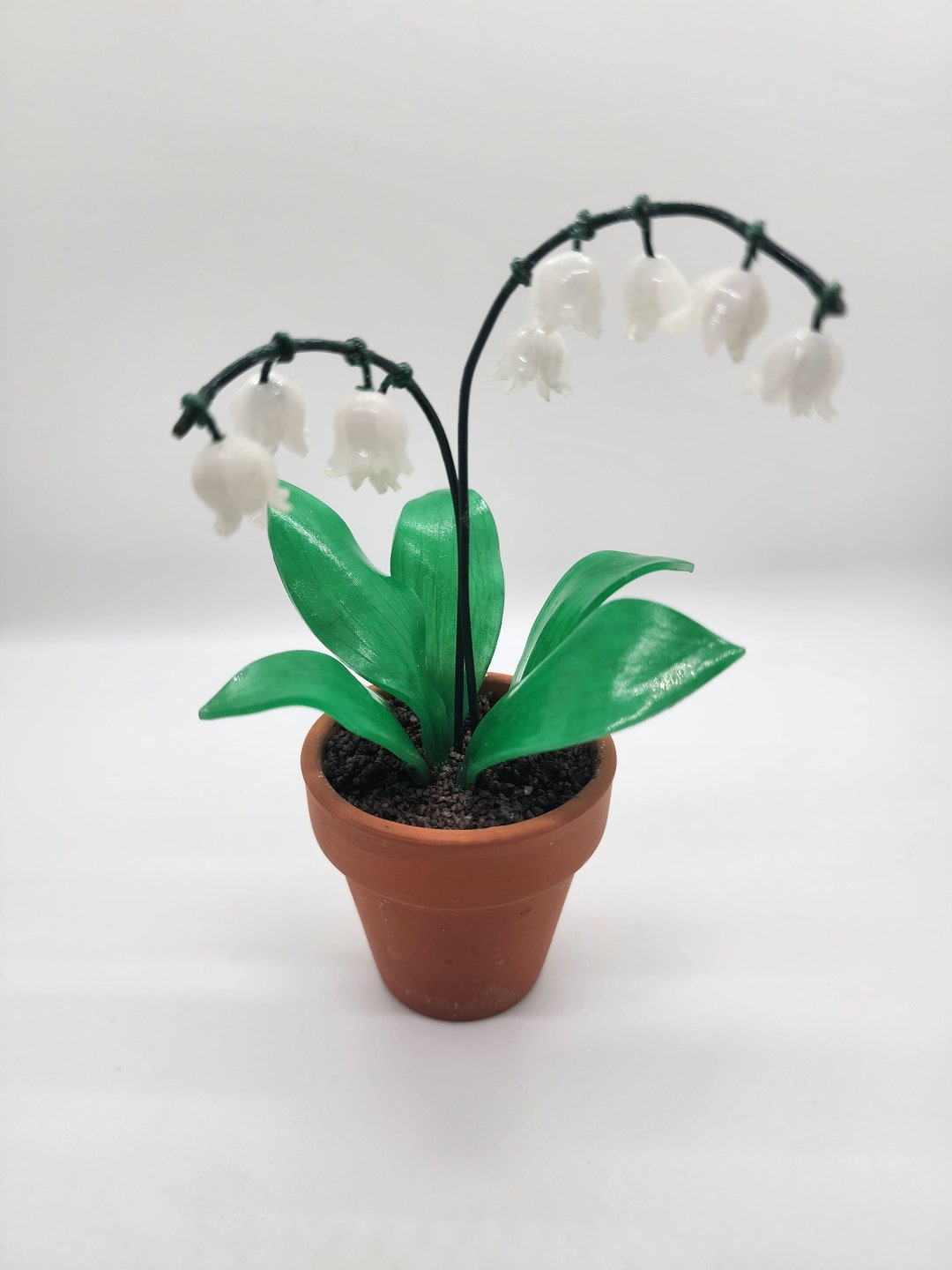 Mini Plastic Plant - 'lily of the Valley' - Etsy