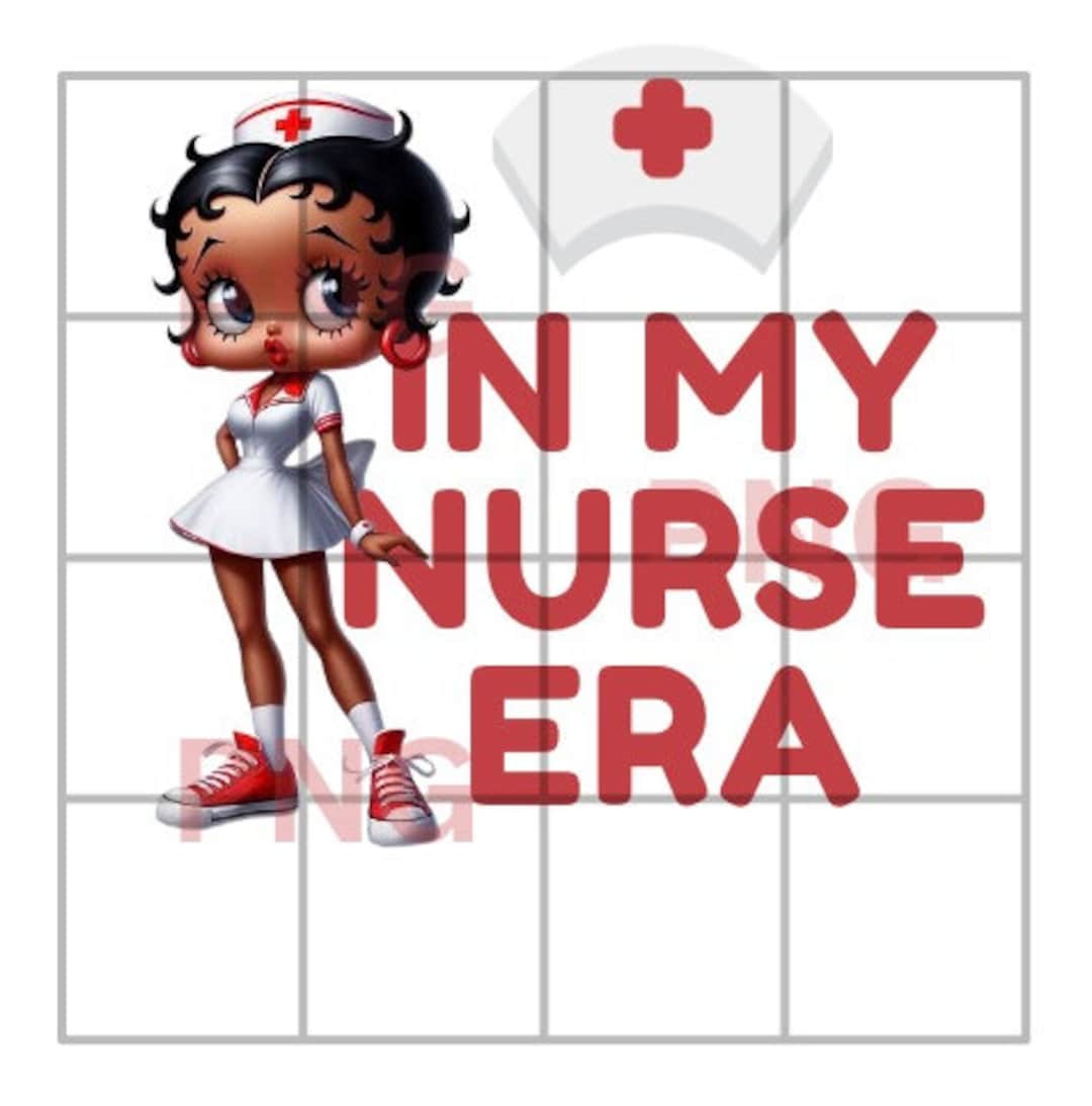 Black Nurse, Black Betty Boop PNG Designs, Download Png, Bettyboop PNG ...