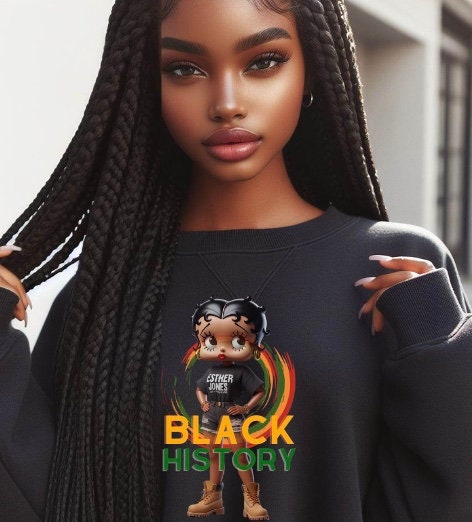 I Am Black History, Black History Monthpng, Esther Jones, Sublimation ...