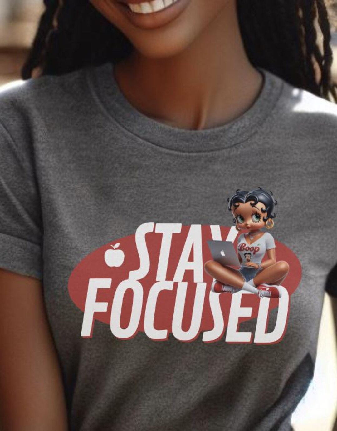 Student Printable Png Black Betty Boop Sublimation Dtf Png Black Girls ...