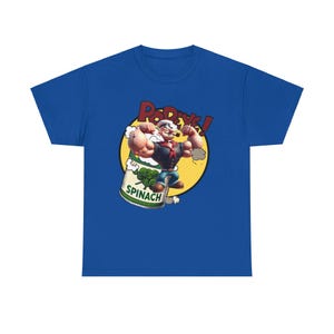 Popeye Shirt, Streetwear, Classic Cartoon, Gift for Boyfriend, Sailor ...