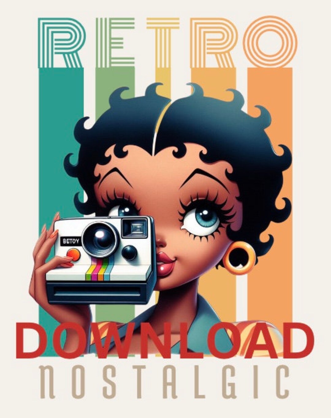 Boho Hippy Png Retro Black Woman Wrap Png Wrap Tumbler Retro Design Pop ...