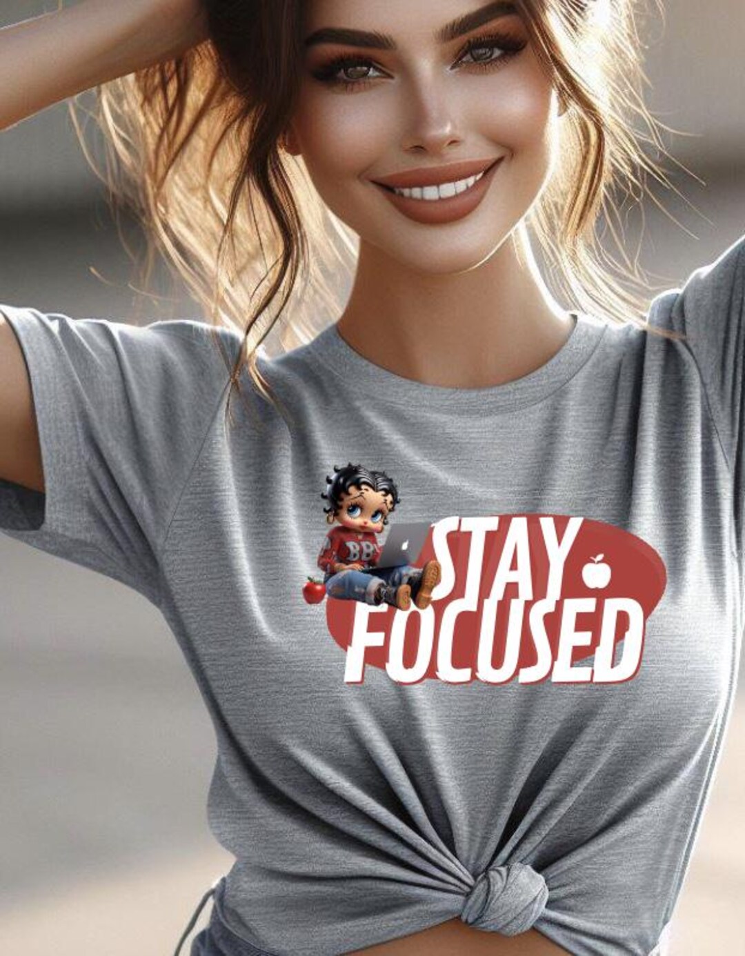 Student Printable Png Betty Boop Sublimation Dtf Png Black Girls Png ...