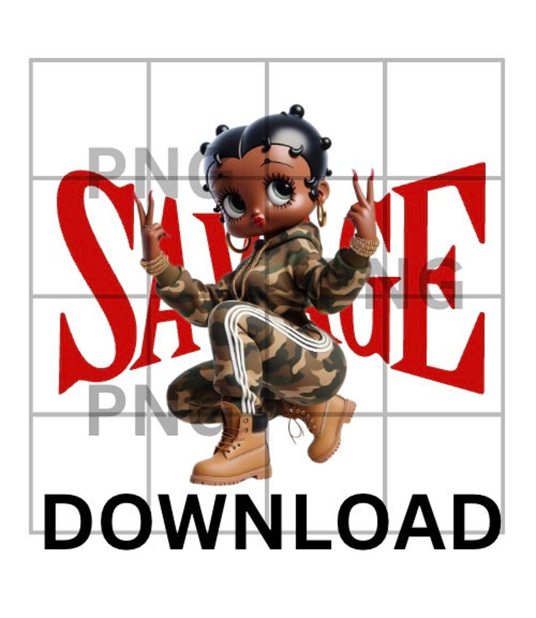 Savage Download, Betty Boop PNG, Betty Boop SVG, Betty Boop Sublimation ...