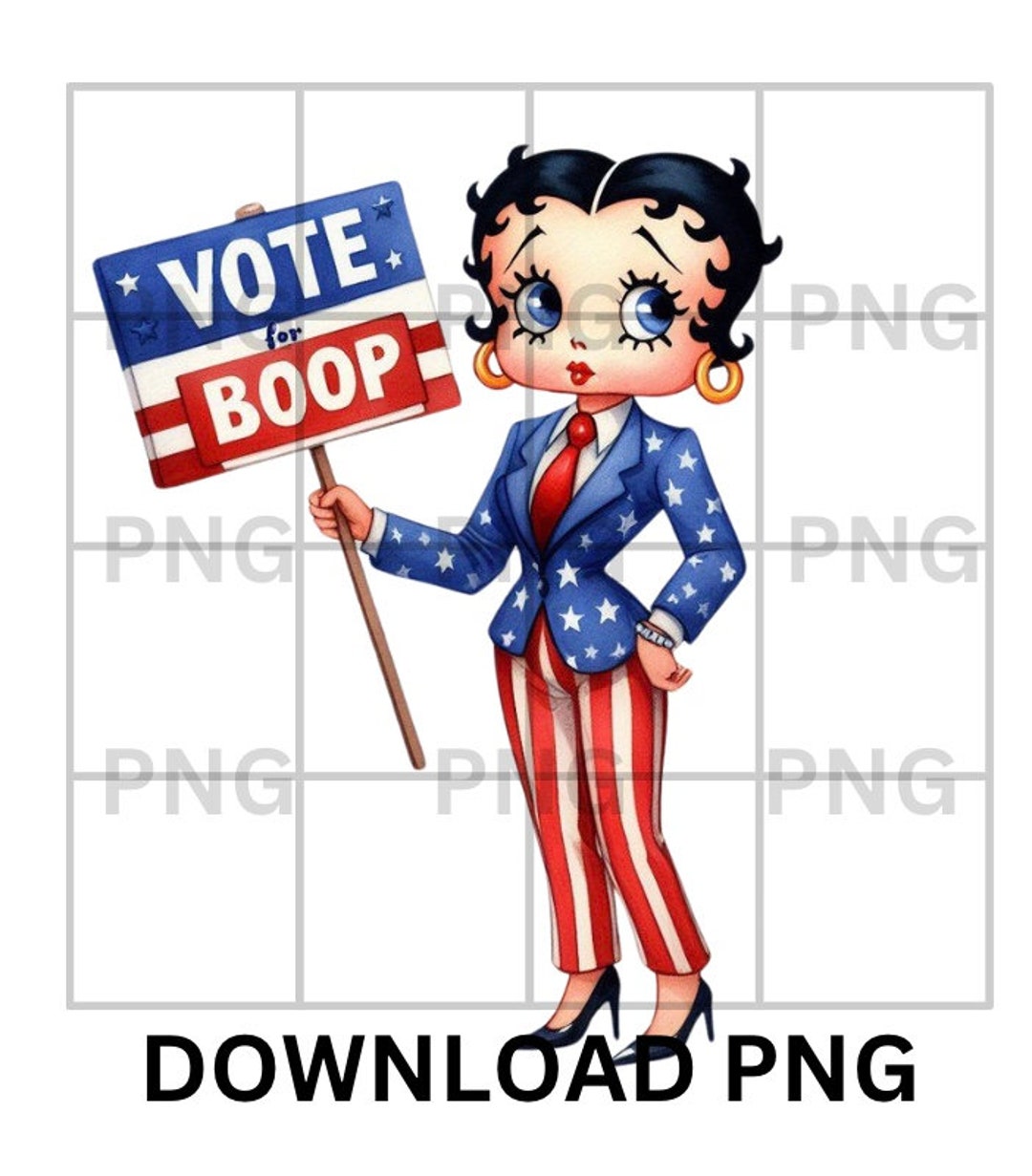 Vote Png, Betty Boop Shirt, Democrat Shirt, Republican Shirt, Get Out ...