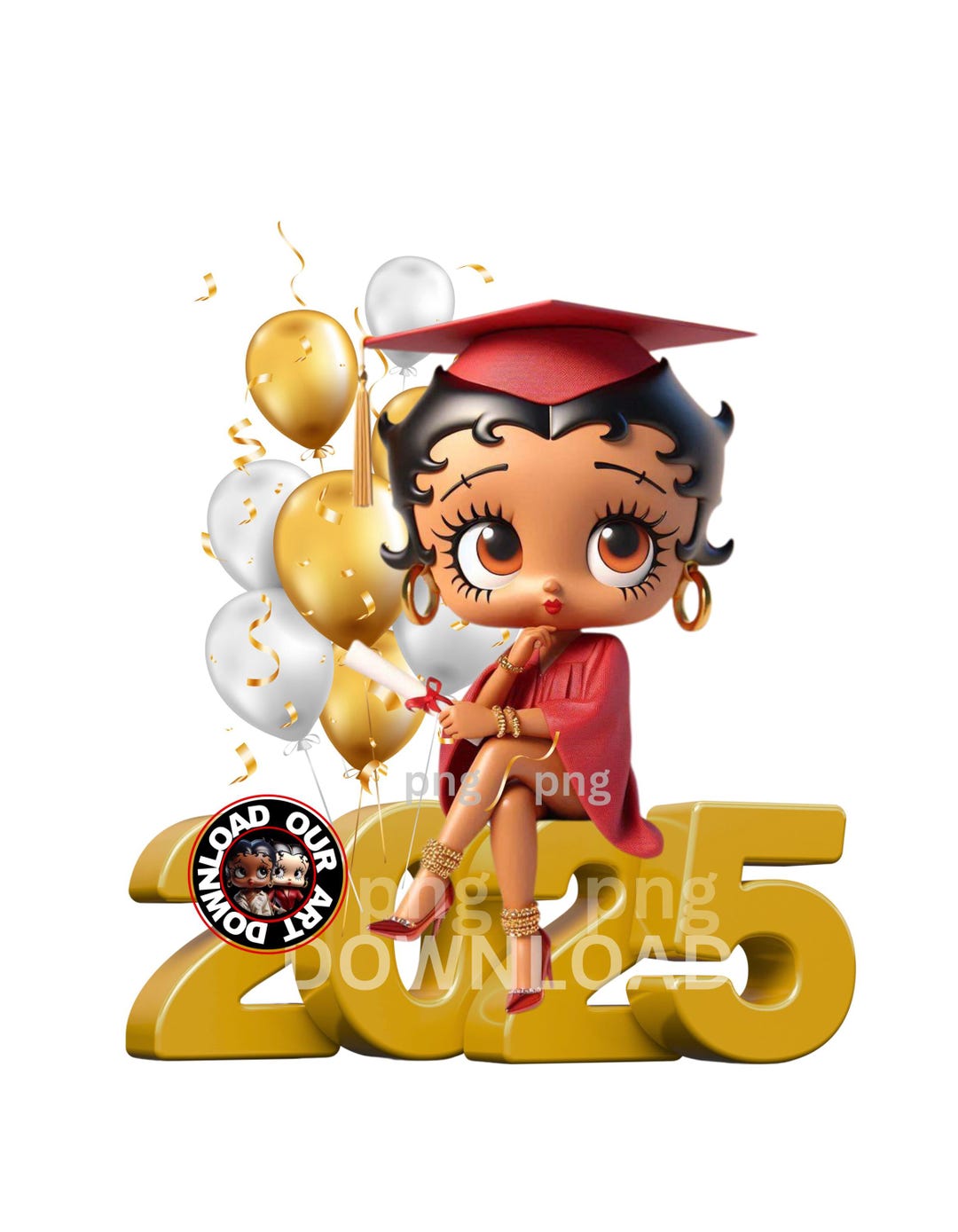 Graduate Senior Png Graduation Shirt Png Png Betty Boop Senior Girl ...