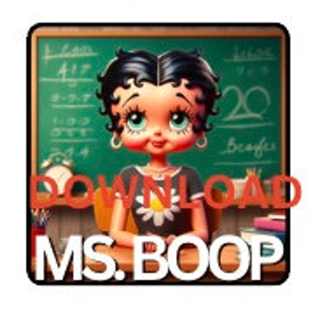 Teacher Png, Teacher Wrap Png, Boop Download, Betty Boop PNG, Betty ...