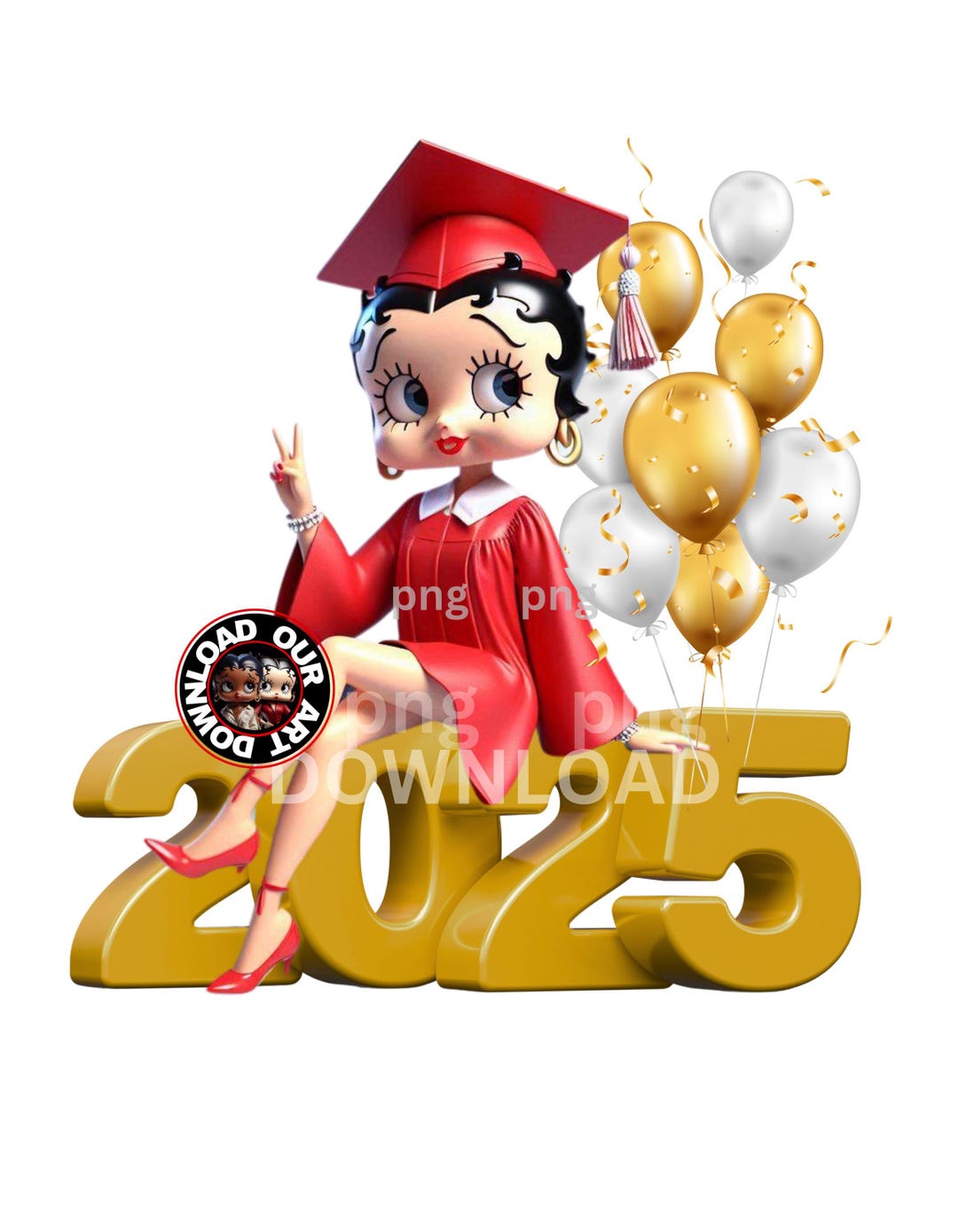 Graduate Senior Png Graduation Shirt Png Png Betty Boop Senior Girl ...