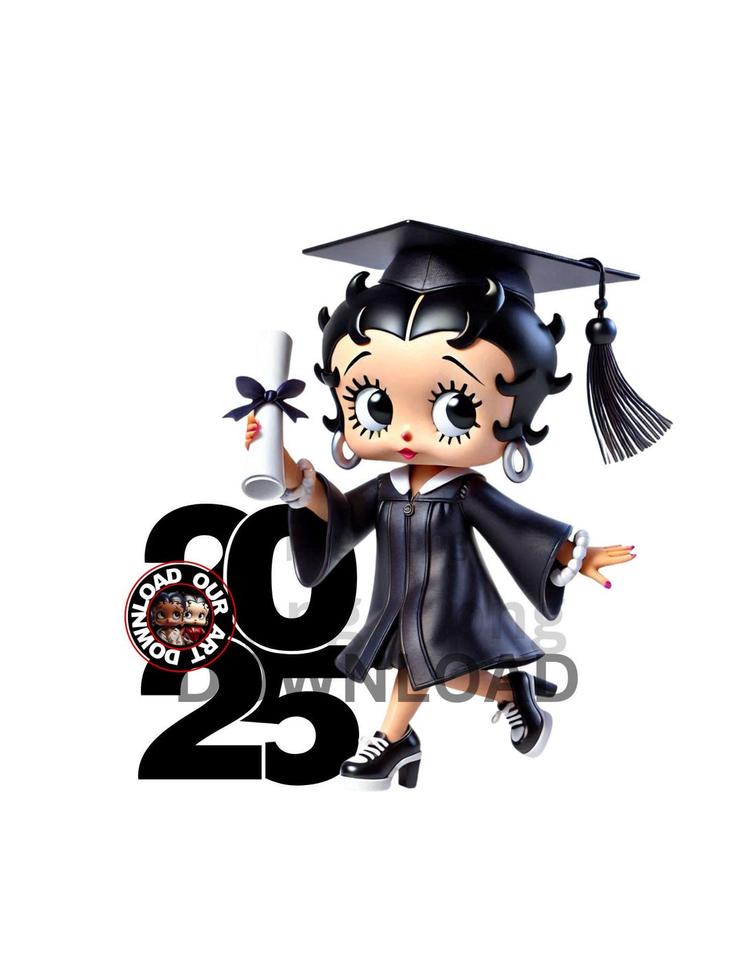 Graduate Senior Png Graduation Shirt Png Png Betty Boop, Betty Boop ...
