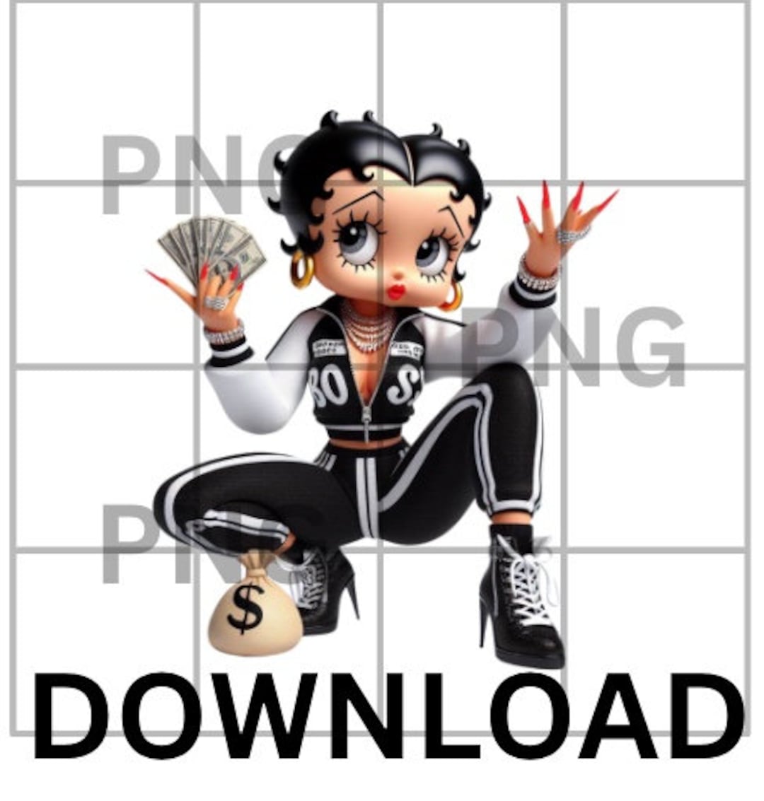 Boss Lady Download, Betty Boop PNG, Betty Boop SVG, Betty Boop ...