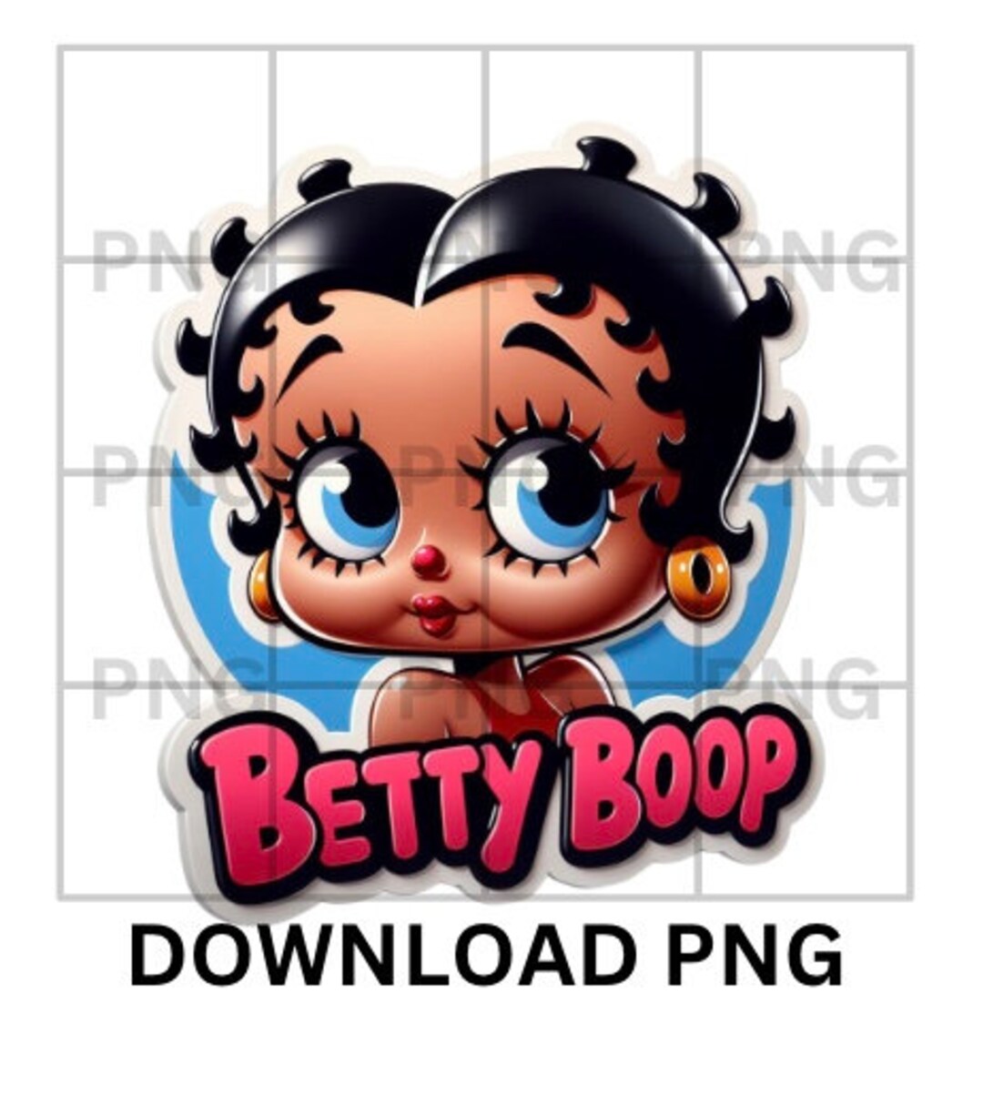 Betty Boop Sticker, Betty Boop Shirt, Betty Boop PNG, Png Download ...
