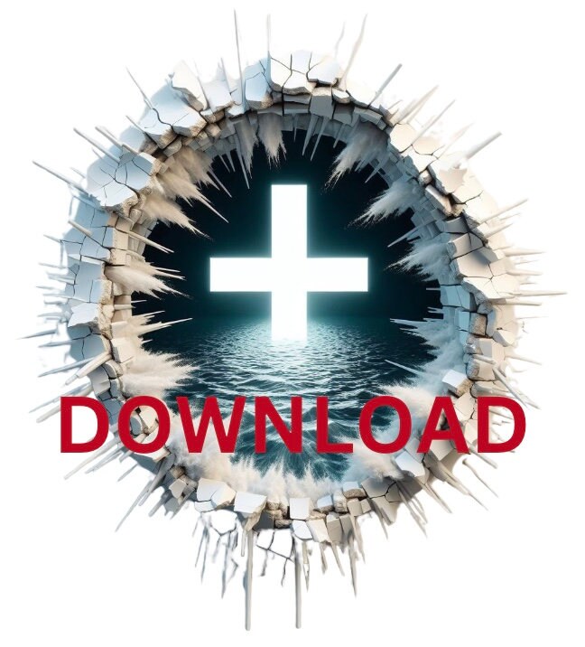 Living Water Png Resurrection Png Easter Png, 3D Hole in Wall Png 3D ...