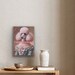 Standard Poodle Wall Art Funny Poodle Decor Easel Back Canvas I Woke up ...