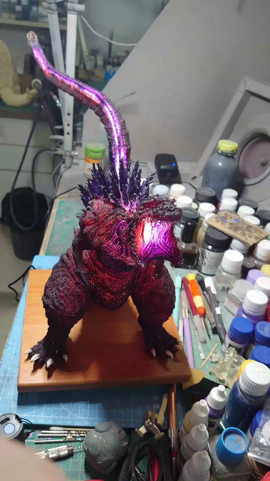 Godzilla Modelking of Monster Godzilla Fourth Formgodzilla Model With ...