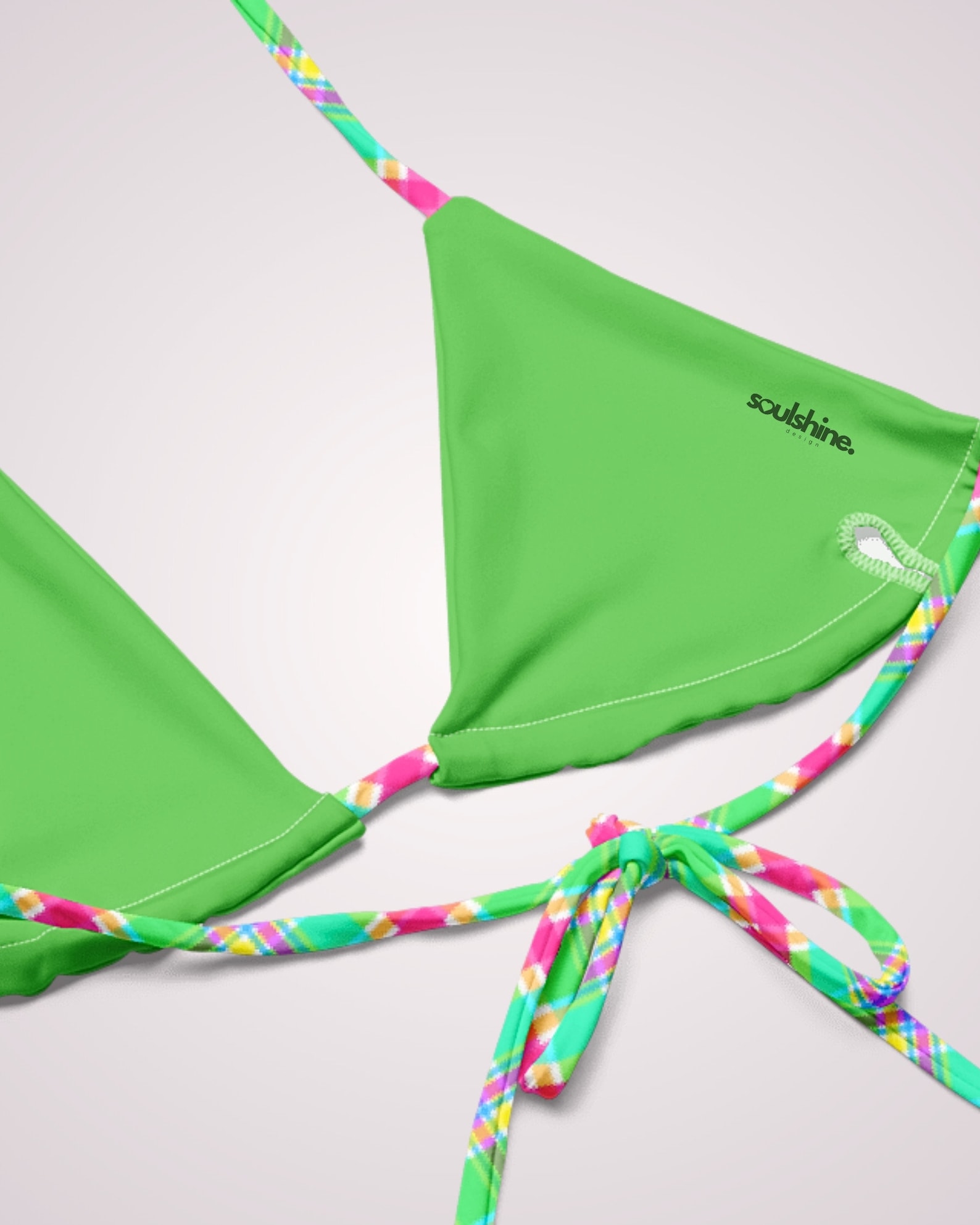 String Bikini Swimsuit Woman Bathing Suit 2 Piece Swim Set Colorful ...