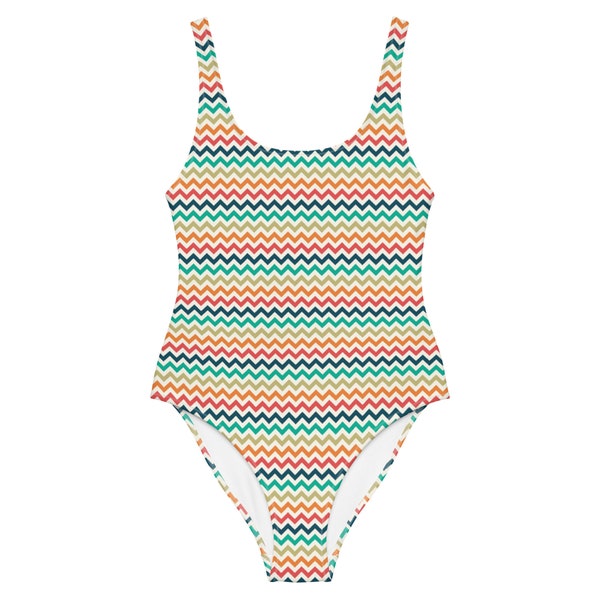 Chevron Swimsuit - Etsy