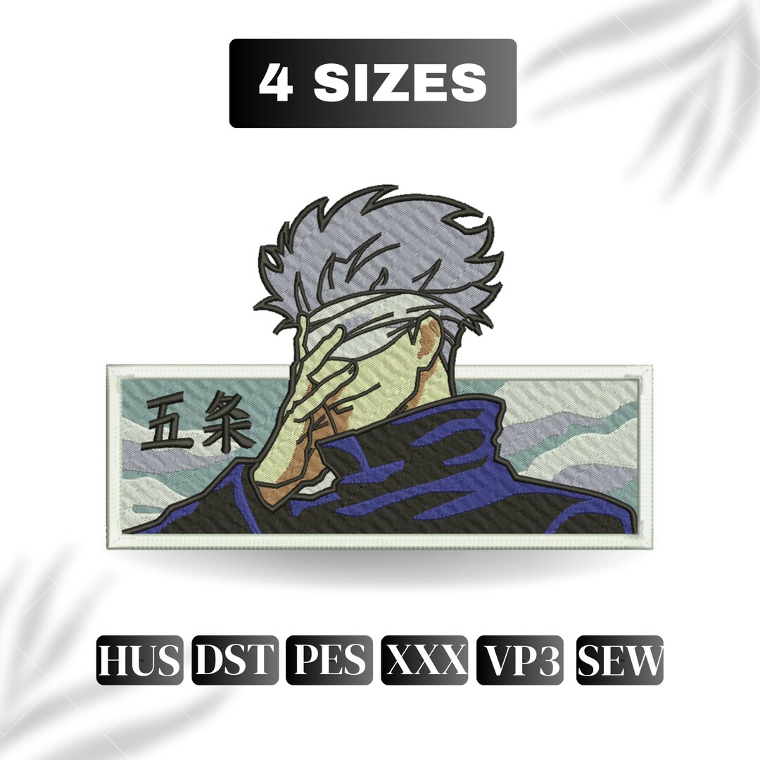 Anime Embroidery Designs Anime Embroidery File Premium Anime Embroidery ...