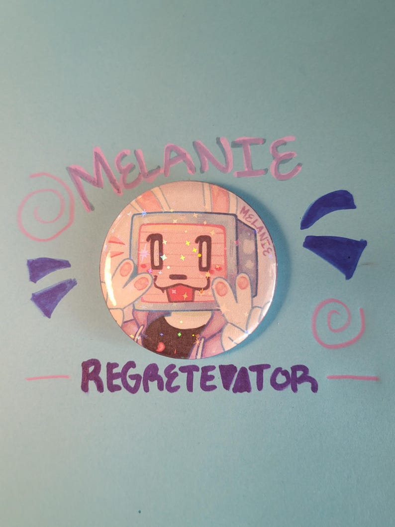Melanie Button! | REGRETEVATOR - Etsy