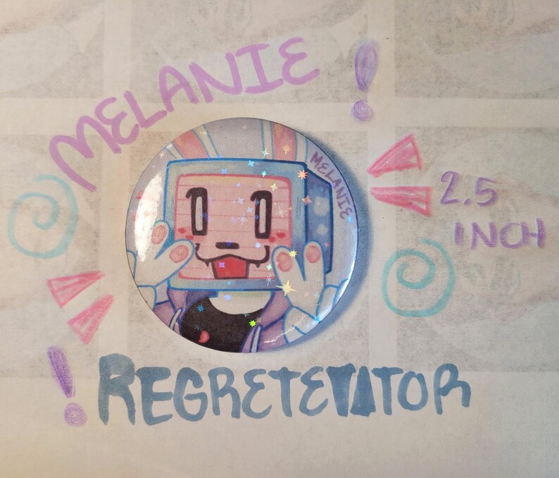 Melanie Button! | REGRETEVATOR - Etsy