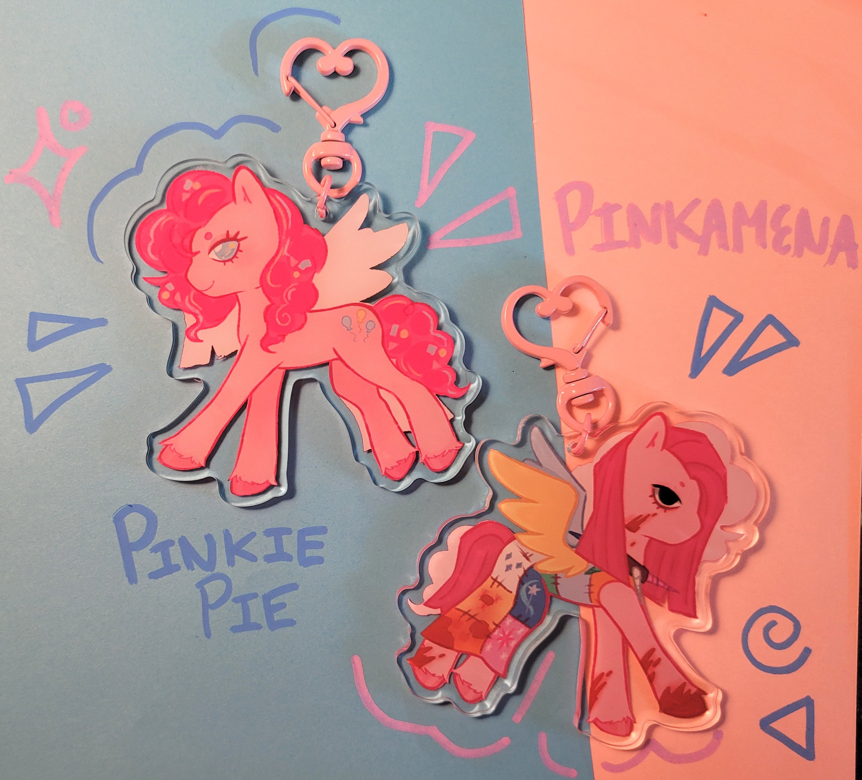 Pinkie Pie And Pinkamena Together