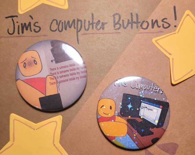 Jim's Computer Buttons ! | ROBLOX - Etsy