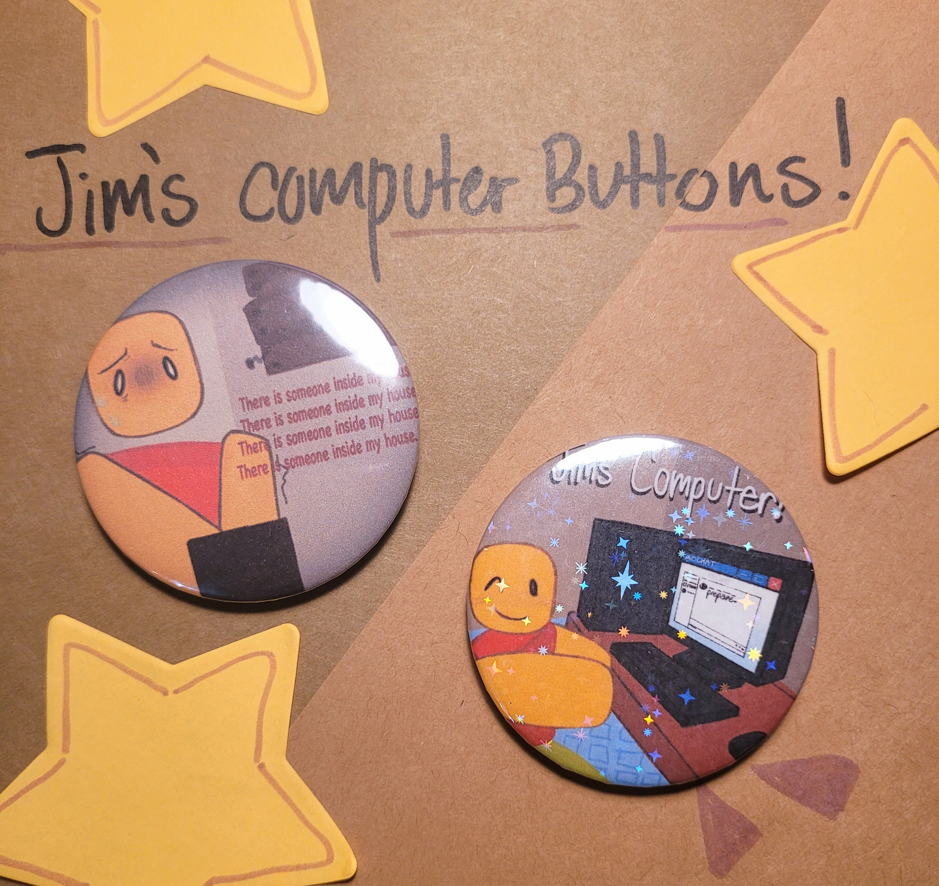 Jim's Computer Buttons ! | ROBLOX - Etsy