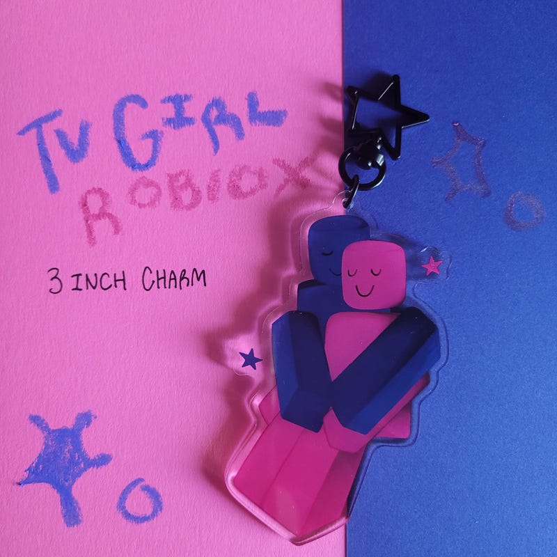 Forsaken Roblox Keychain - Etsy