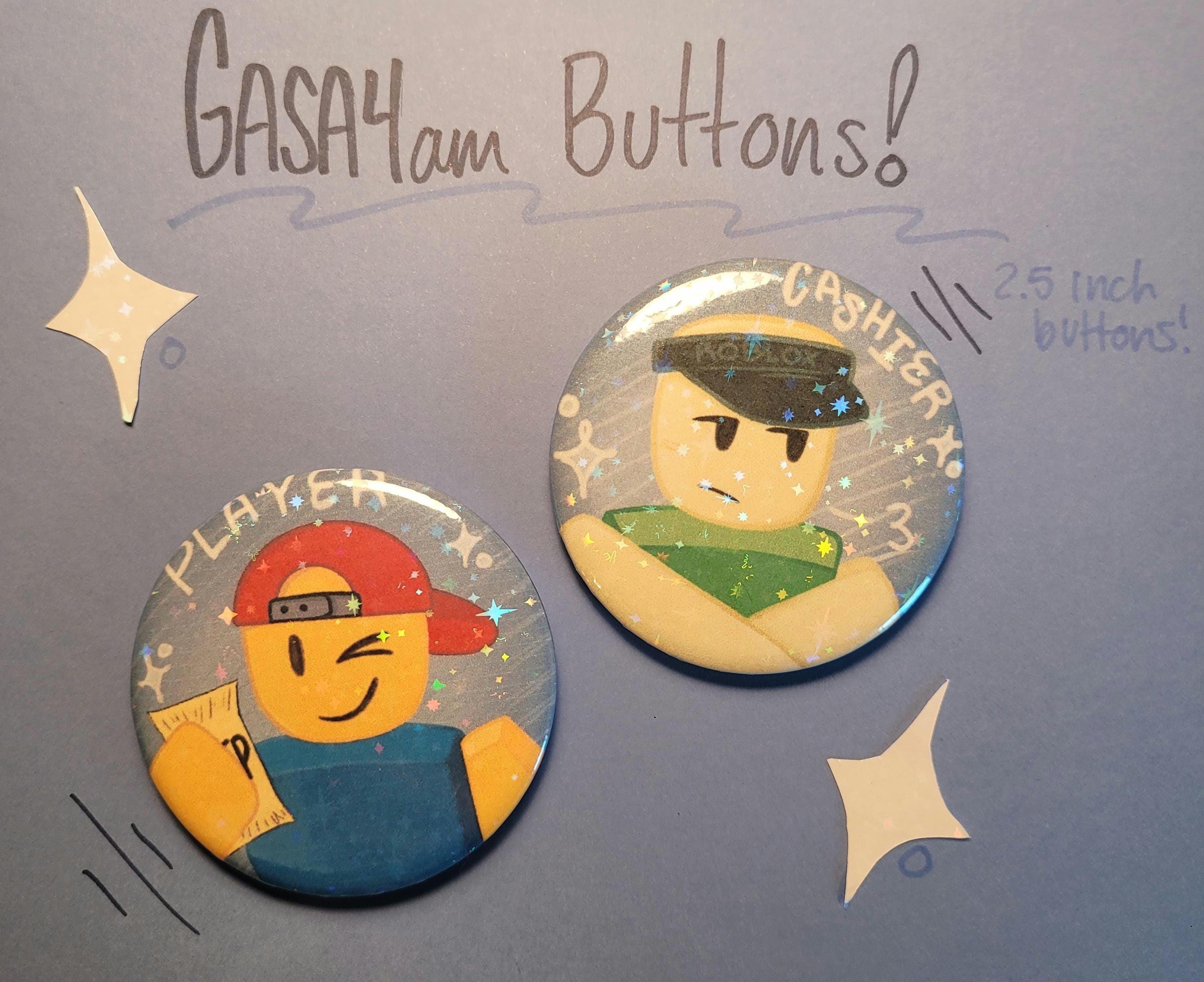 GASA4 Buttons ! | ROBLOX - Etsy