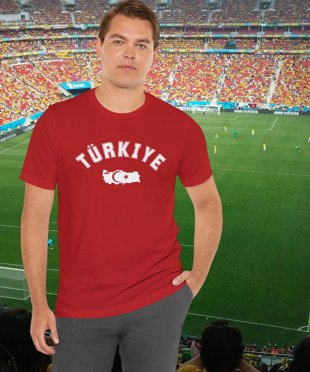 Turkey T-shirt, European Championship 2024 Support Shirt, Gift for ...