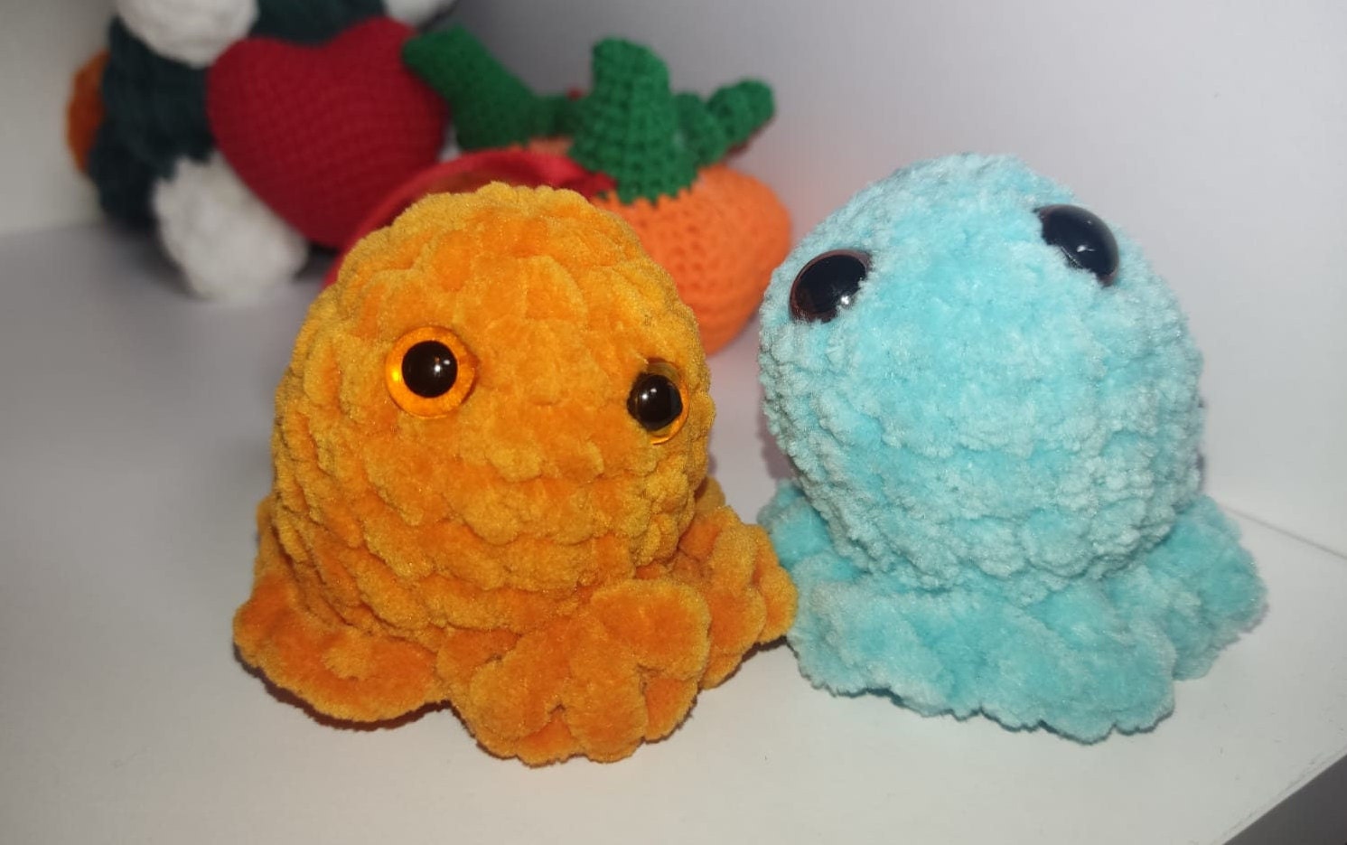 Crochet PATTERN No-sew Mini Octopus Plush Toy Pattern Easy Market ...