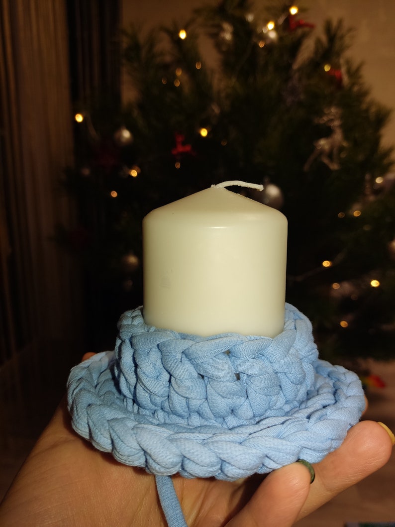 Candle Holder Crochet Pattern - Etsy