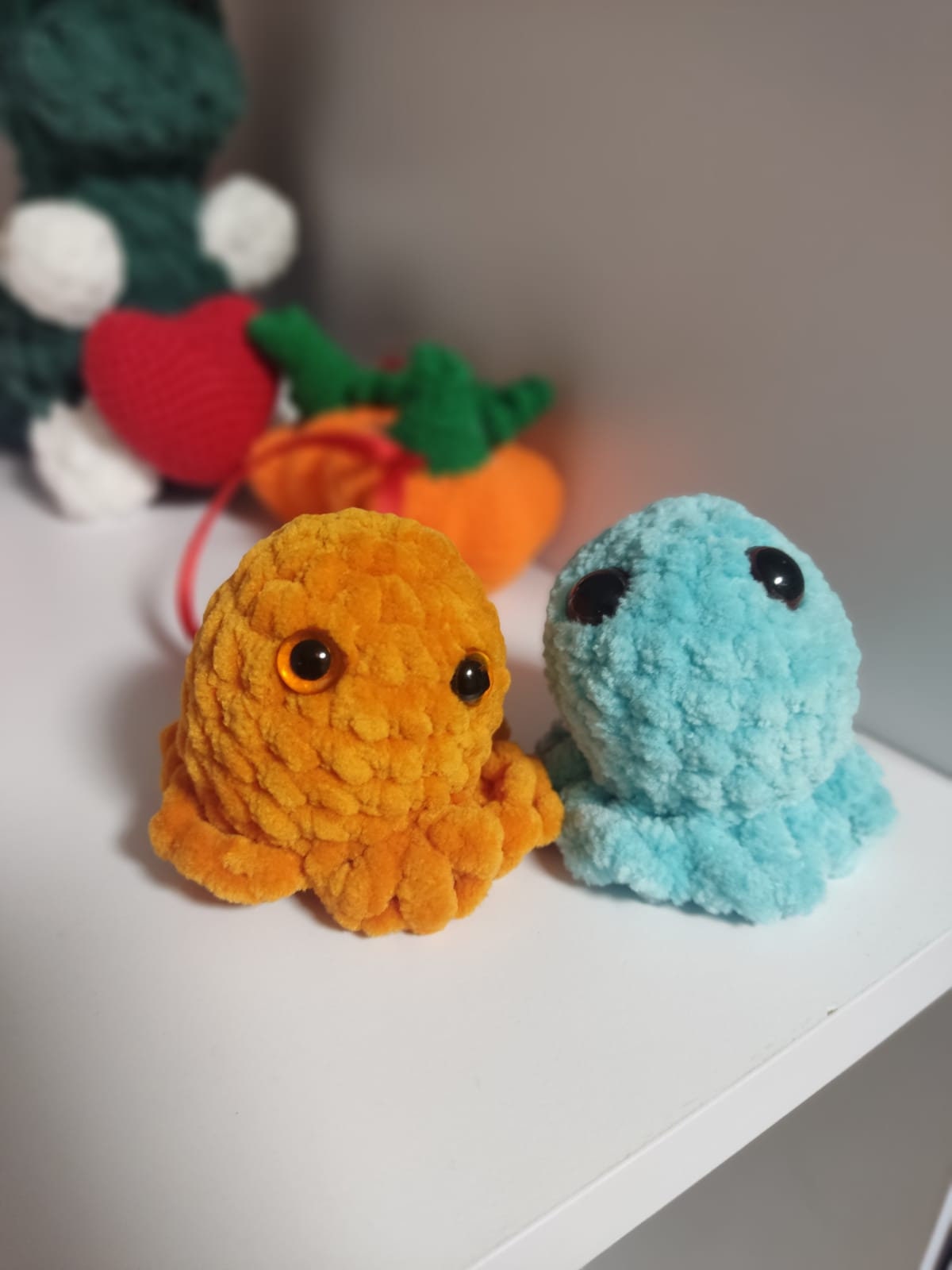 Crochet PATTERN No-sew Mini Octopus Plush Toy Pattern Easy Market ...